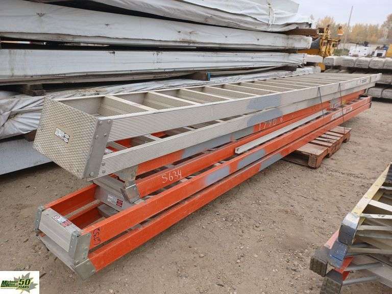 Assorted Lengths of Ladders-Qty 3,1 Pallet - Michener Allen ...