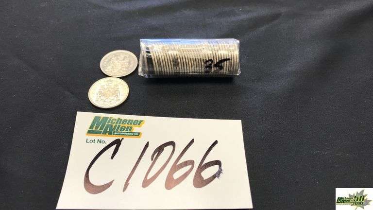 1968 & 1974 CANADIAN .50 / 35 1999 CANADIAN .05 COINS - Michener Allen ...