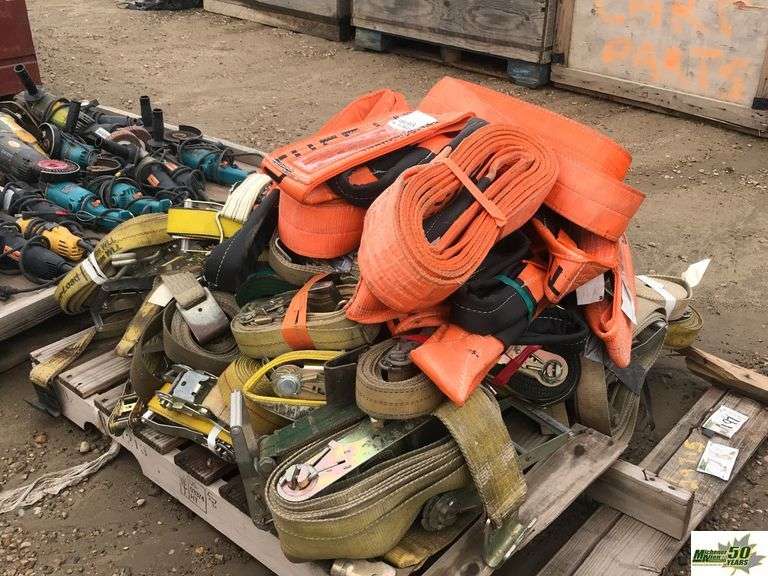 Ratchet Straps-1 Pallet - Michener Allen Auctioneering Ltd