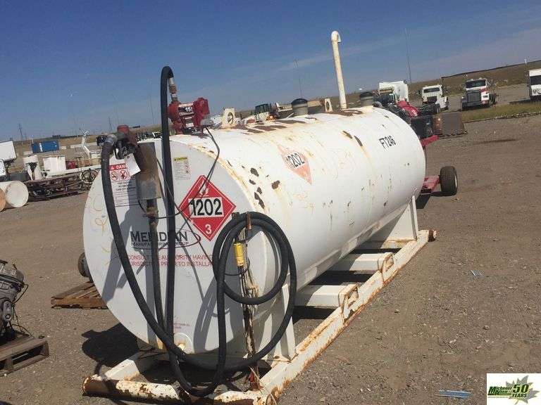 Fuel Tank with Pump - Michener Allen Auctioneering Ltd