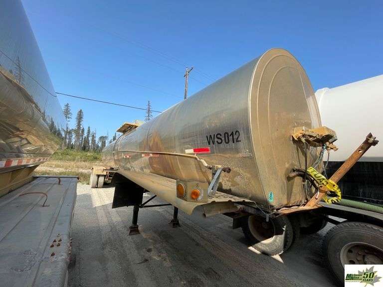 1980 Heil Tanker T/A Water Tank Trailer - Michener Allen Auctioneering Ltd