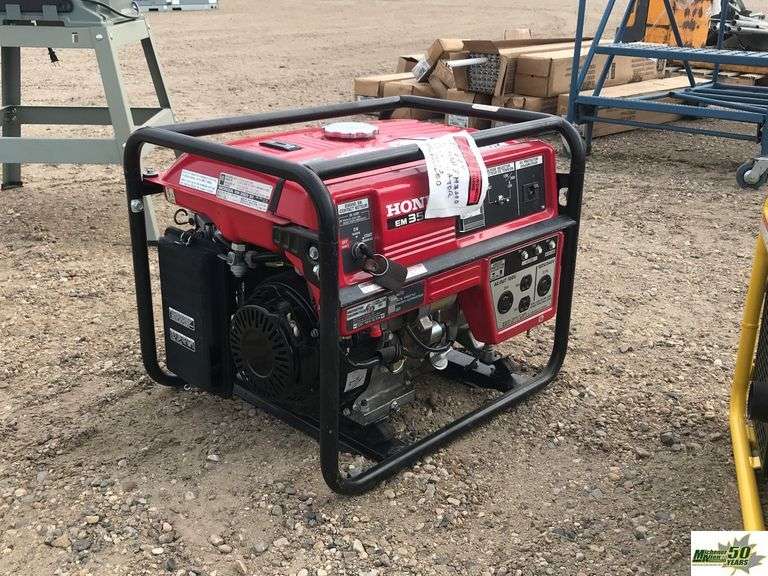 Honda EM3500S Generator - Michener Allen Auctioneering Ltd