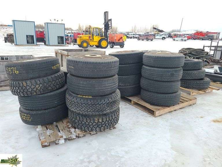 Assorted Tires and Rims-2 Pallets - Michener Allen Auctioneering Ltd