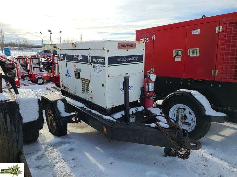 Mutli Quip Wisperwatt DFS0140XK Trailer Mounted Genset-Qty 1 - Michener ...