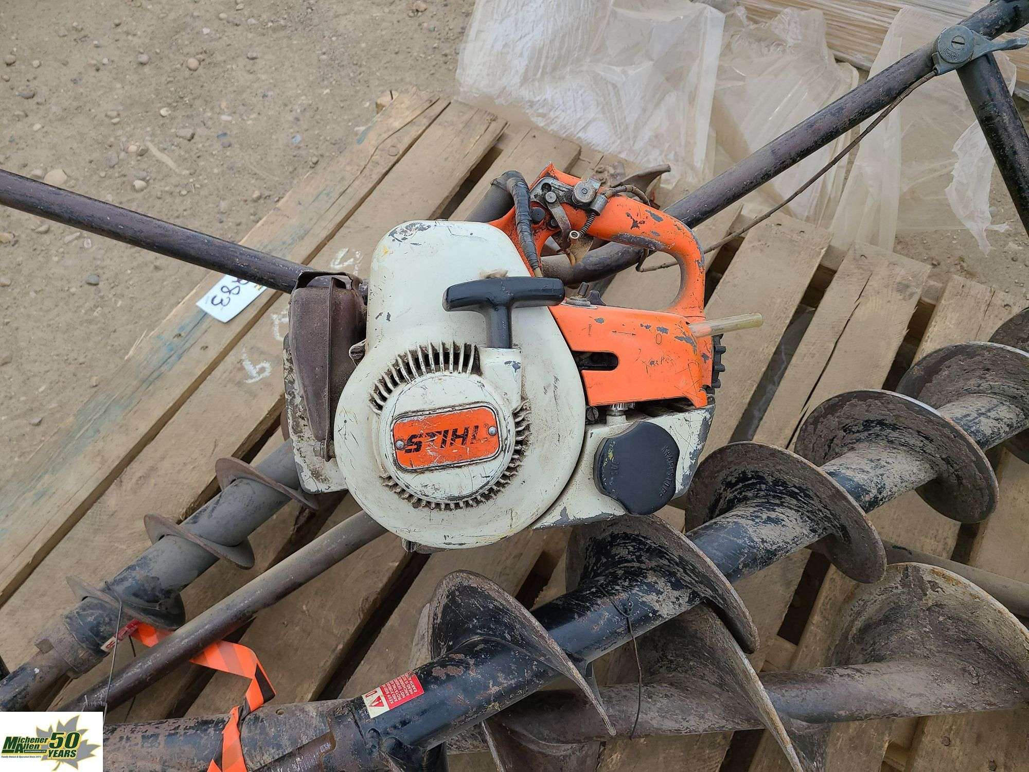 Stihl 2 man post hole digger store