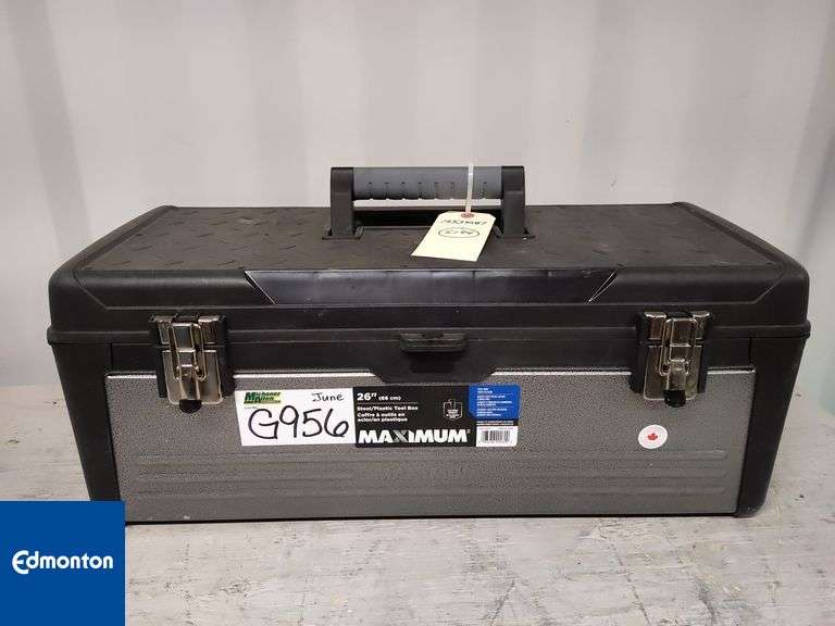 Empty Maximum Tool Box - Qty 1 - Michener Allen Auctioneering Ltd