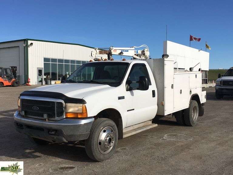 1999 Ford F-550 Super Duty 4X4 XLT S/A Service Truck - Michener Allen ...
