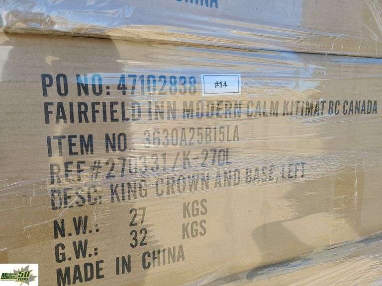King Crown and Base, Left (ITEM 14)-Qty 1 - Michener Allen ...