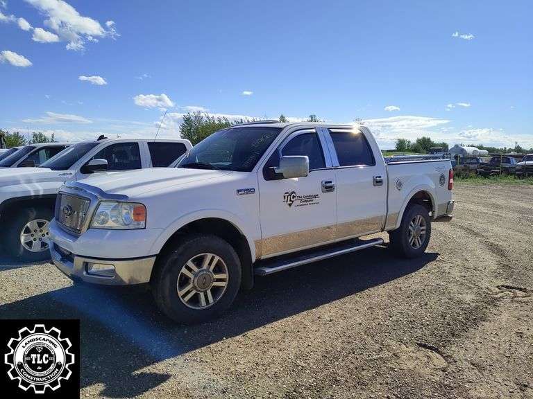 Non-Operable 2005 Ford F-150 4dr SuperCrew Lariat 4WD Styleside 5.5 ft ...