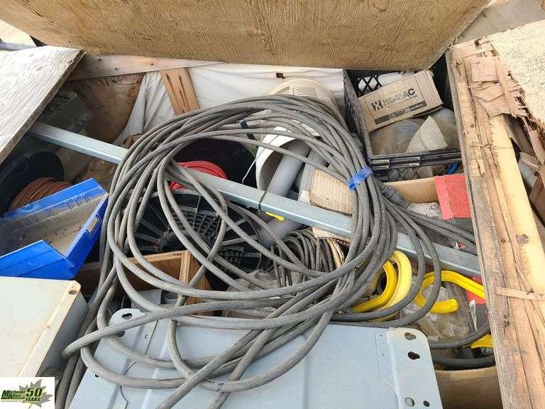 Assorted Electrical-1 Crate - Michener Allen Auctioneering Ltd