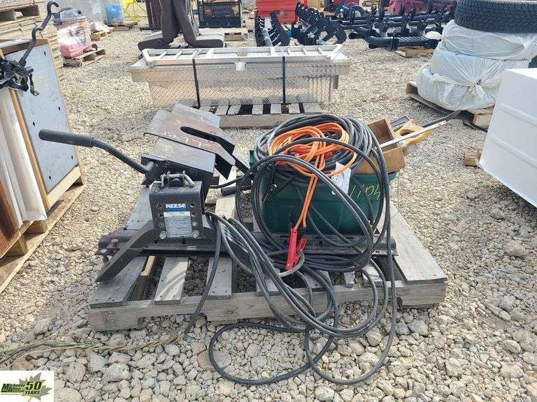 Fifth Wheel Hitch, Cables and Hand Tools-1 Pallet - Michener Allen ...