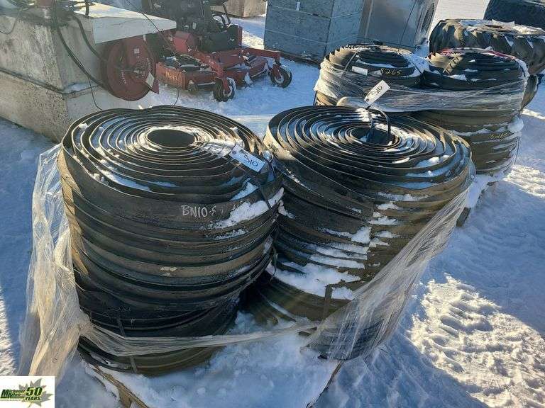 Rolls of Rubber-1 Pallet - Michener Allen Auctioneering Ltd