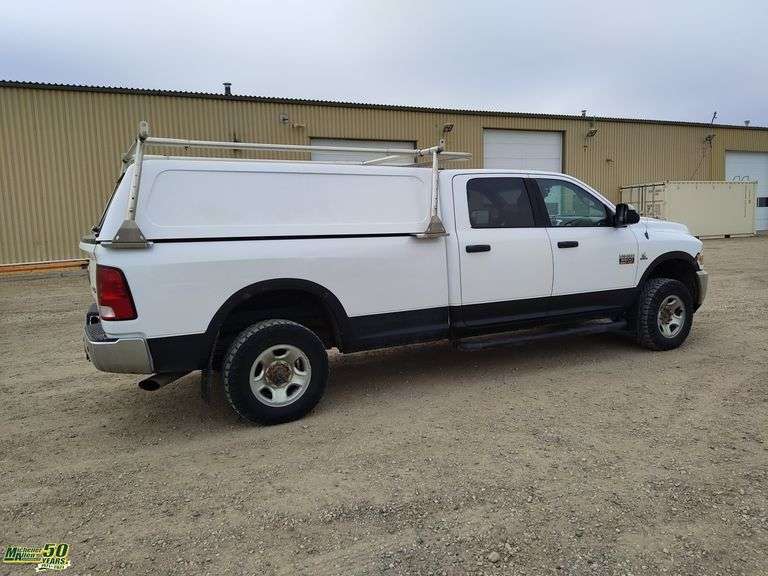 2012 Ram 3500 HD 4x4 SLT Crew Cab LB SRW Diesel w/Canopy - Michener ...