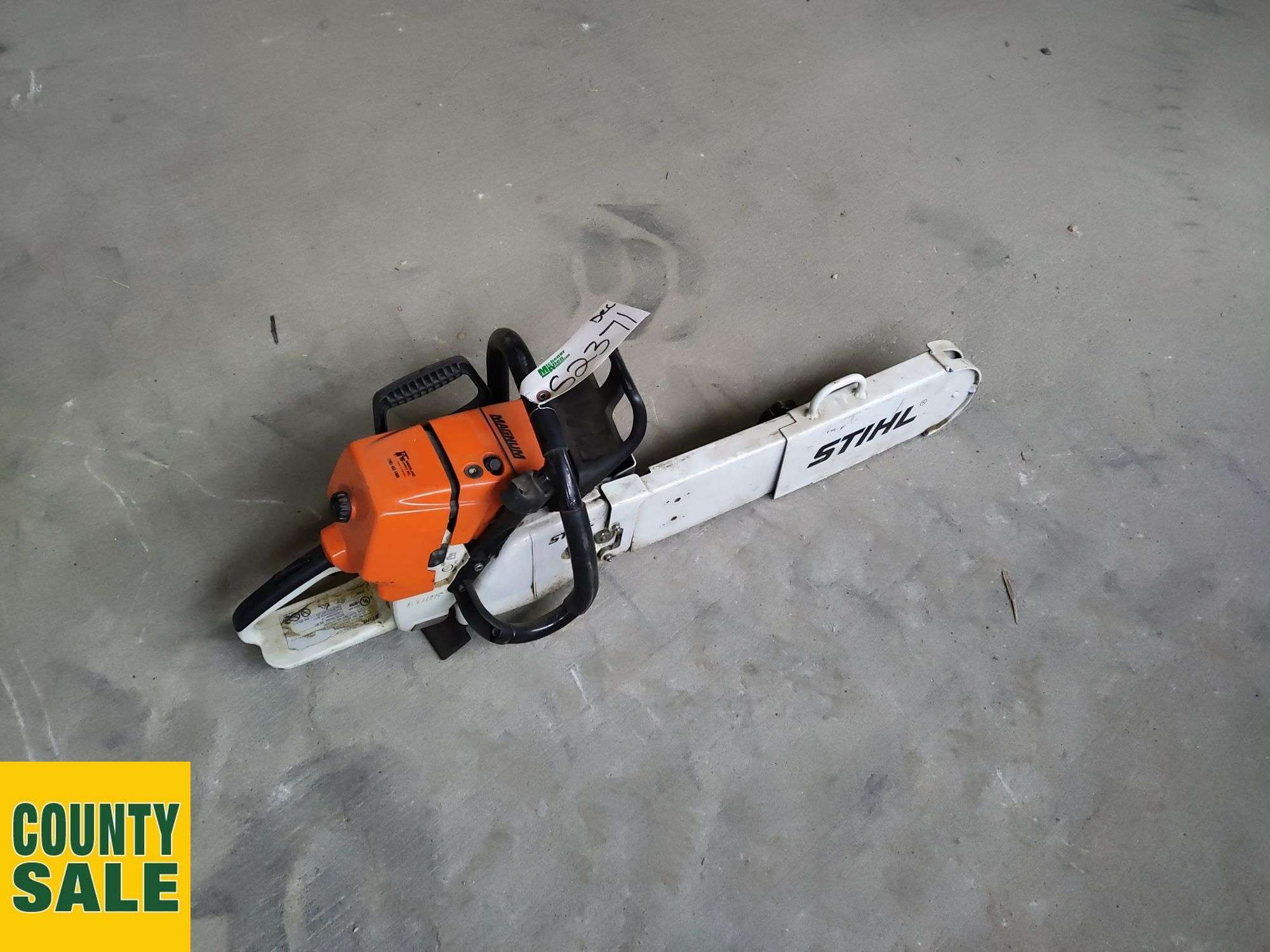 STIHL MS 460 Chain Saw with Guard Michener Allen Auctioneering Ltd