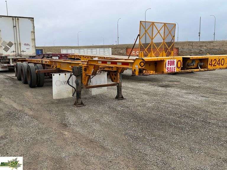 1998 HRI TRI/A Chassis Trailer - Michener Allen Auctioneering Ltd