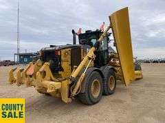 2017 Caterpillar 160M AWD Grader Ripper/Scarifier, Snow Wing, Front ...