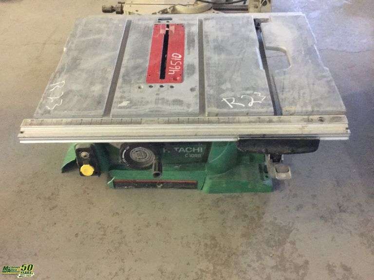 Hitachi Table Saw - Michener Allen Auctioneering Ltd