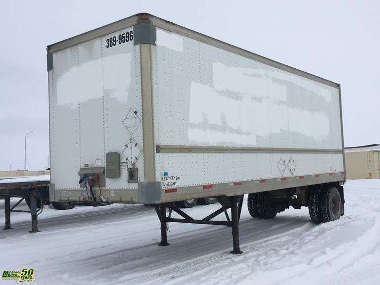 2009 Trailmobile S/A 28’ Dry Van Trailer - Michener Allen Auctioneering Ltd