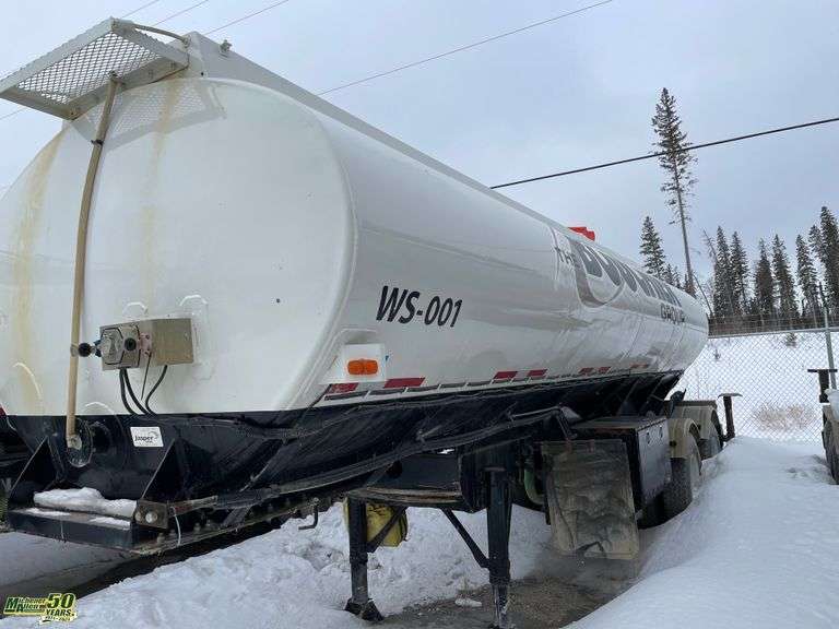 1980 Butler B Tanker T/A Water Tank Trailer - Michener Allen ...