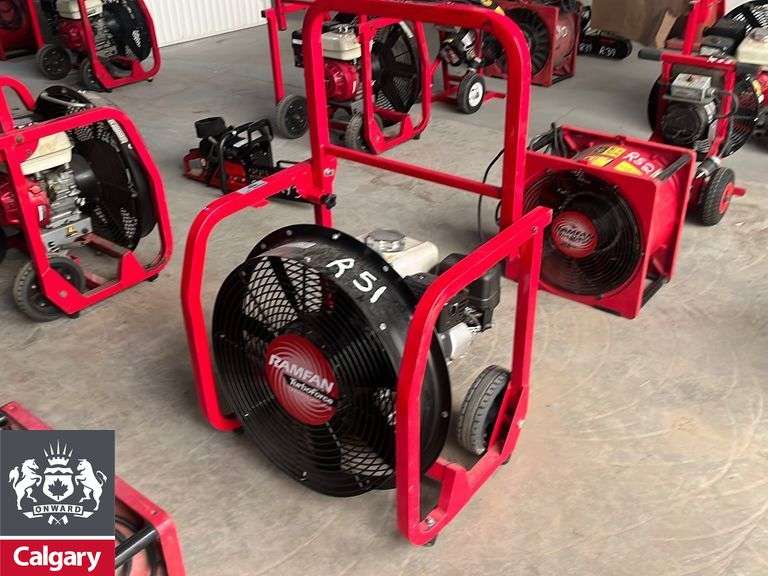 Gas Powered Fan - Michener Allen Auctioneering Ltd