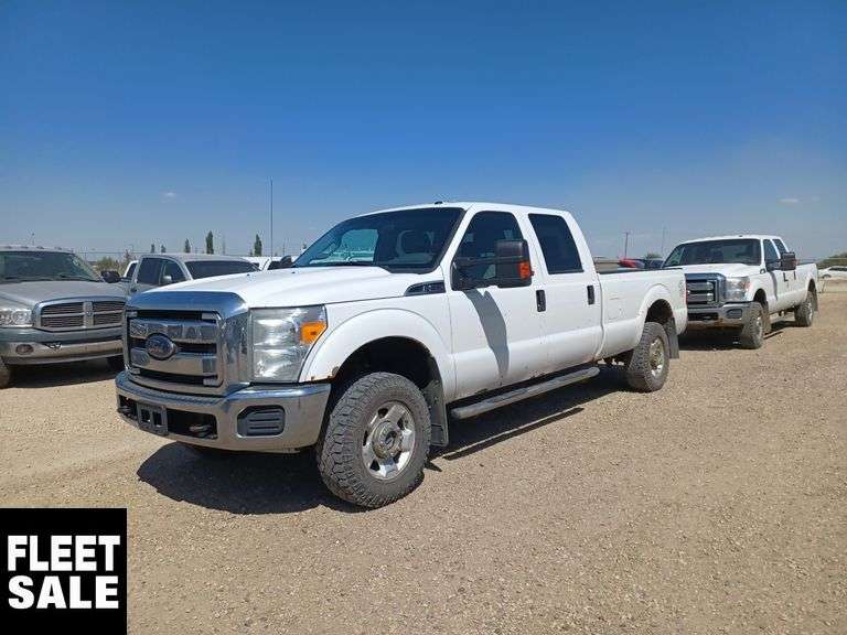 2012 Ford F-350 Super Duty 4x4 XLT 4dr Crew Cab 8 ft. LB SRW - Michener ...
