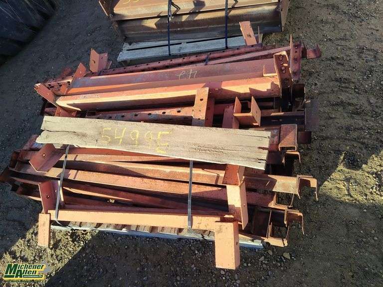 Pallet of Warehouse Racking Brackets - Qty 1 - Michener Allen ...