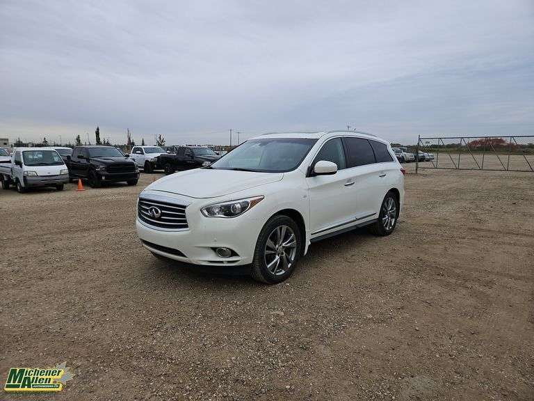 2014 Infiniti QX60 AWD 3rd Row SUV - Michener Allen Auctioneering Ltd