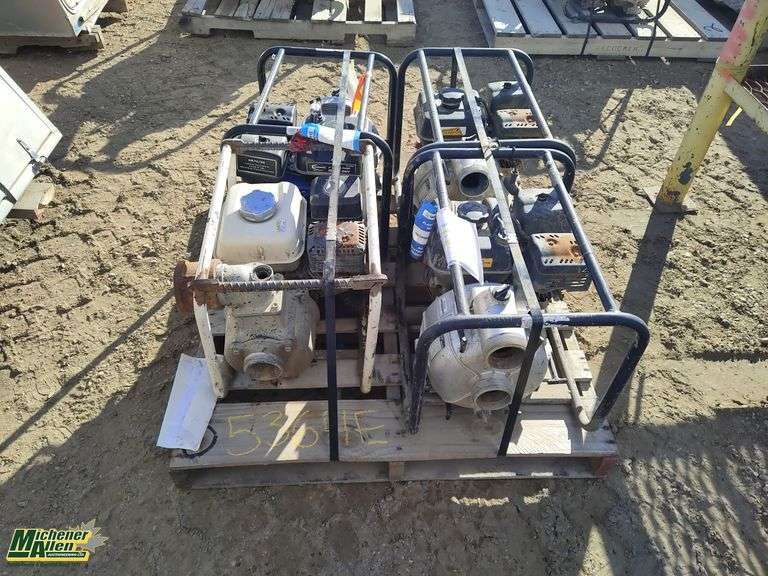 Pallet of 4 Water Pumps - Michener Allen Auctioneering Ltd