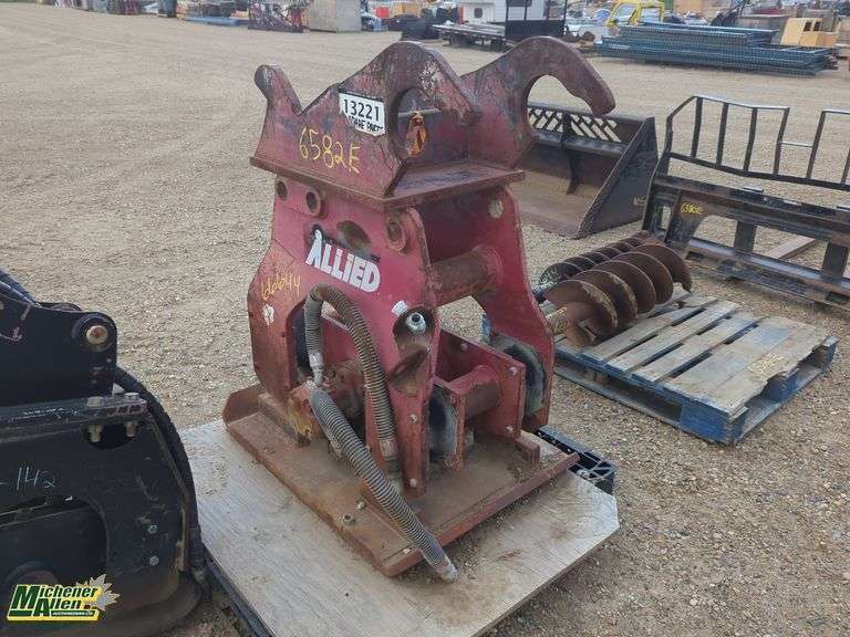 Boom Mounted Vibratory Compactor/Driver HO-PAC 9700 - Michener Allen ...
