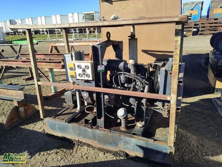 Skid Mounted Stamford Diesel Generator - Michener Allen Auctioneering Ltd