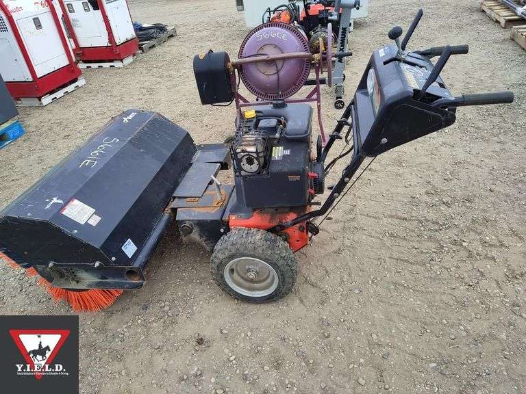 Ariens Walk Behind Sweeper - Qty 1 - Michener Allen Auctioneering Ltd