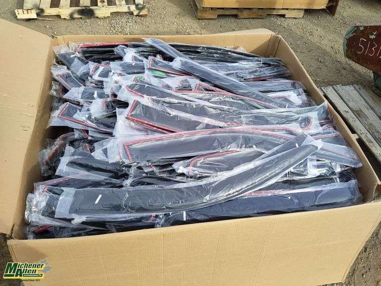 Box of New Car/ Truck/ SUV Window Deflectors, Wind Visors - Qty 1 ...