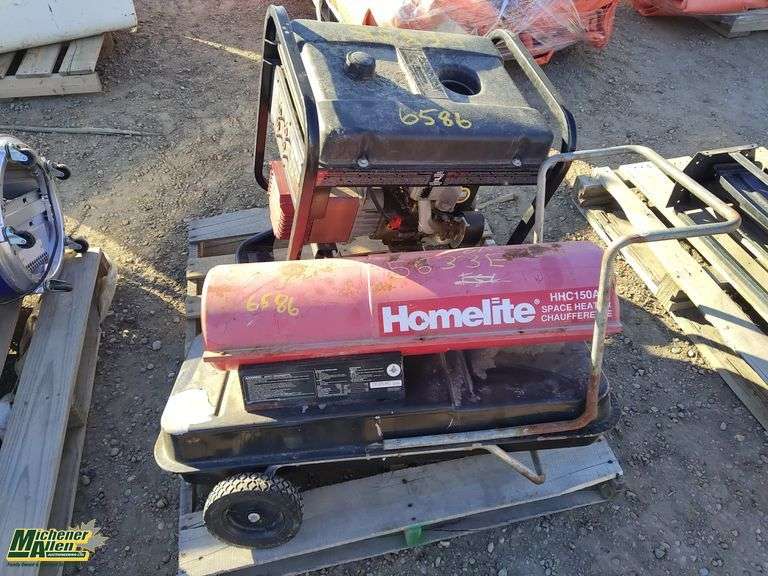 Homelite Space Heater & Powermate Generator - Qty 1 - Michener Allen ...