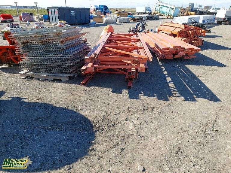 4 Pallets Warehouse Racking/Shelving (Approximately 12 Posts 11-13 ...