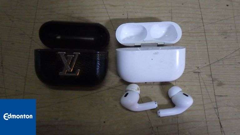 Apple Airpod Pros Earbuds and Charger Model A2698 with Cover - Michener ...