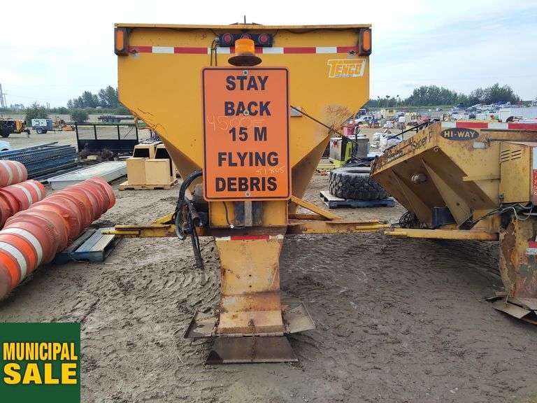 Tenco 10 Yard Gravel Truck Sanding Box - Qty 1 - Michener Allen ...