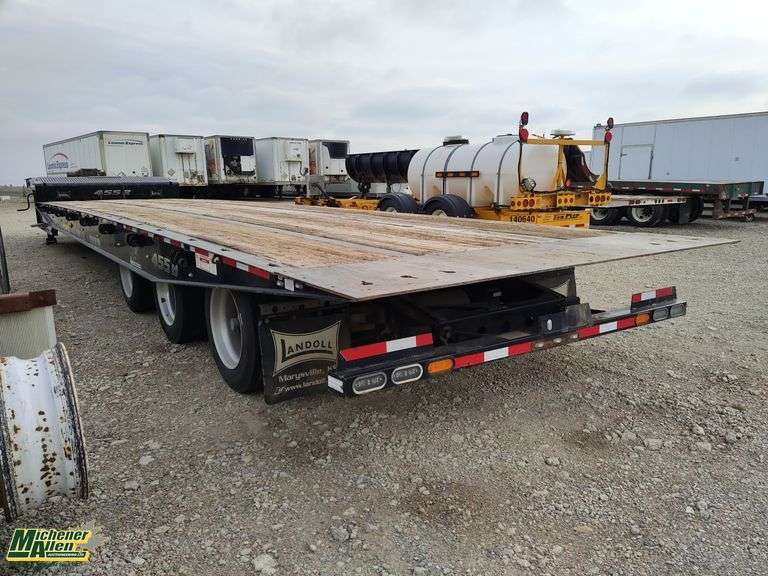 2022 Landoll 455B TRI/A 53ft Travelling Axle Hydraulic Equipment ...