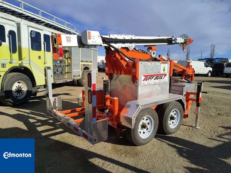 2021 Tuff Built Exosphere 70726 Fall Arrest Trailer T/A Ball Hitch ...