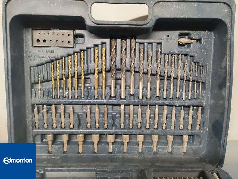 Mastercraft Corded Drill Set in Hardcase - Qty 1 *MISSING PIECES ...