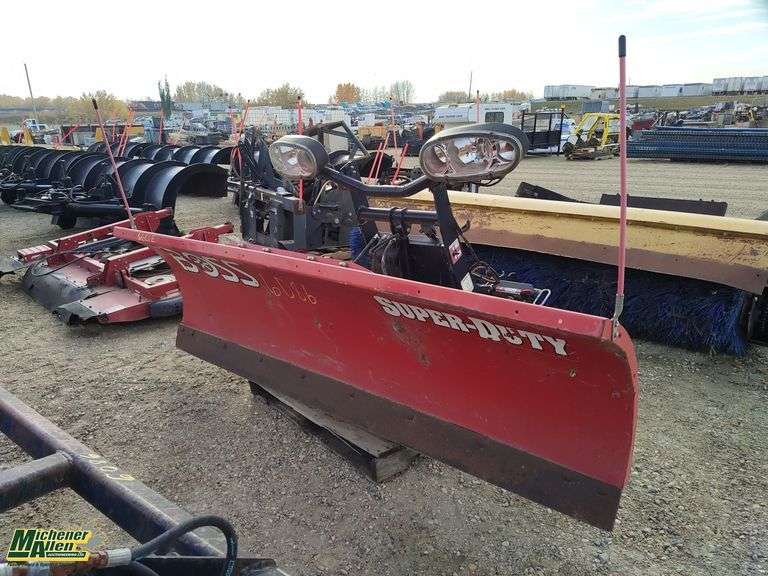 Boss 8ft Super Duty Front Mount Plow - Michener Allen Auctioneering Ltd