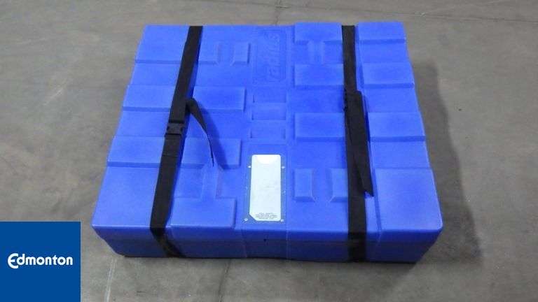 Wheeled Blue Container - Michener Allen Auctioneering Ltd