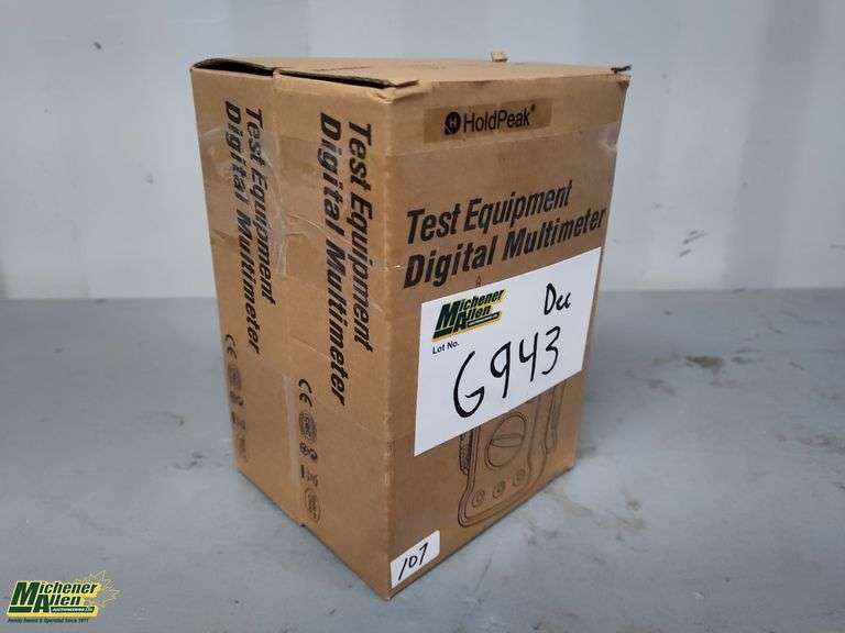 Two Digital Multimeters - Michener Allen Auctioneering Ltd