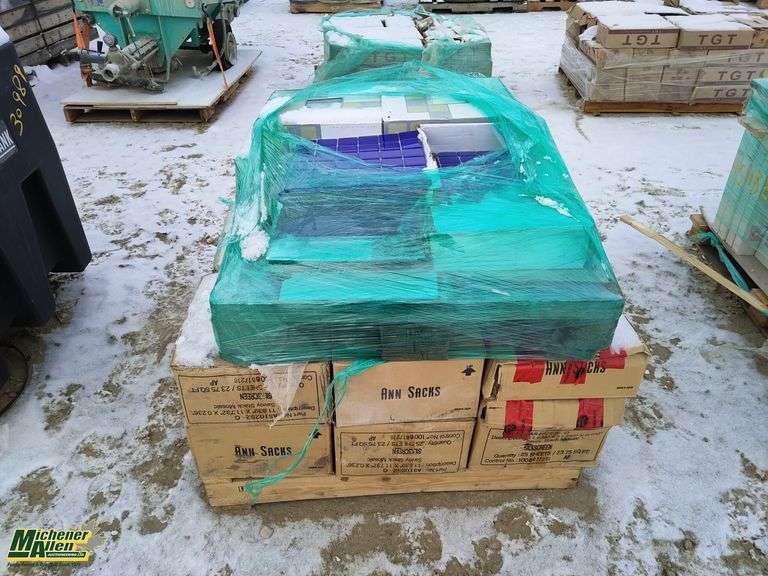 Pallet of Ann Sacks Stack Mosaic Tile, and Turquoise Bright 4"X16" Tile ...