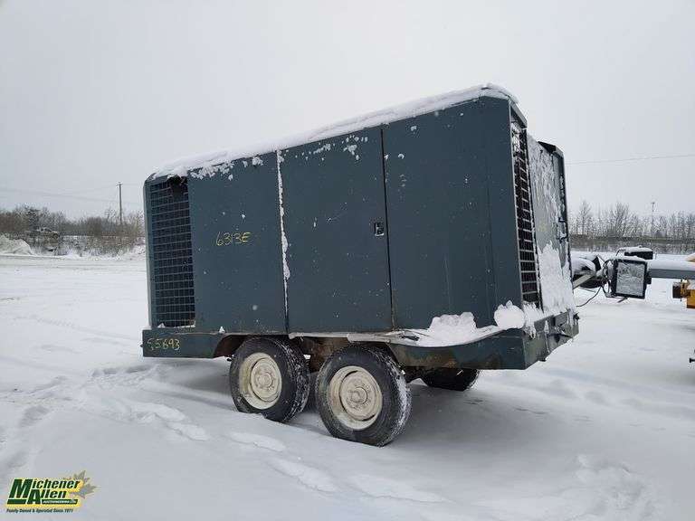 Ingersoll Rand Model XP-825-W-CU T/A Air Compressor - Michener Allen ...