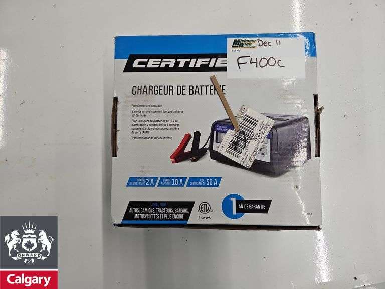 Battery Charger - Michener Allen Auctioneering Ltd