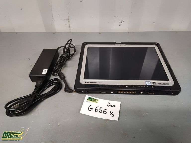 Toughbook CF-33 Tablet *Specs in Pics* - Qty 1 - Michener Allen ...