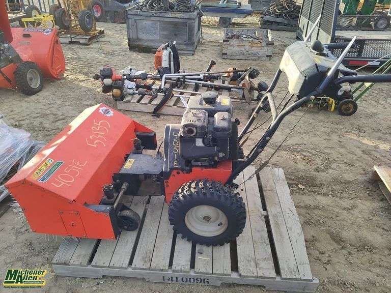 Ariens Walk Behind Sweeper - Michener Allen Auctioneering Ltd