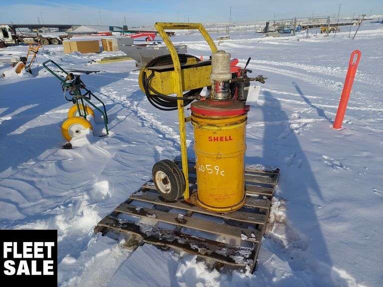 Air Operated Grease Caddy - Michener Allen Auctioneering Ltd