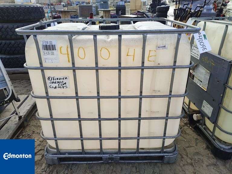 250Gal/1000L IBC Tote - Michener Allen Auctioneering Ltd