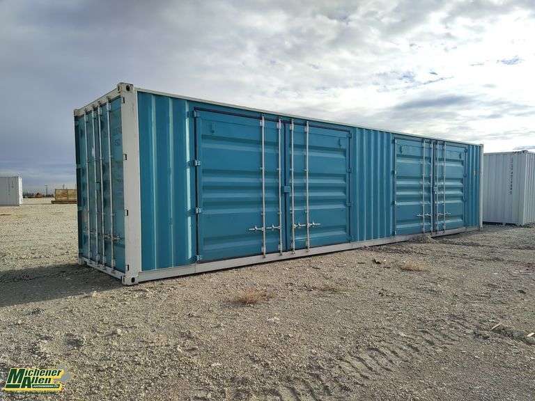 40' High Cube 3 Door Single Use Sea Container - Michener Allen ...